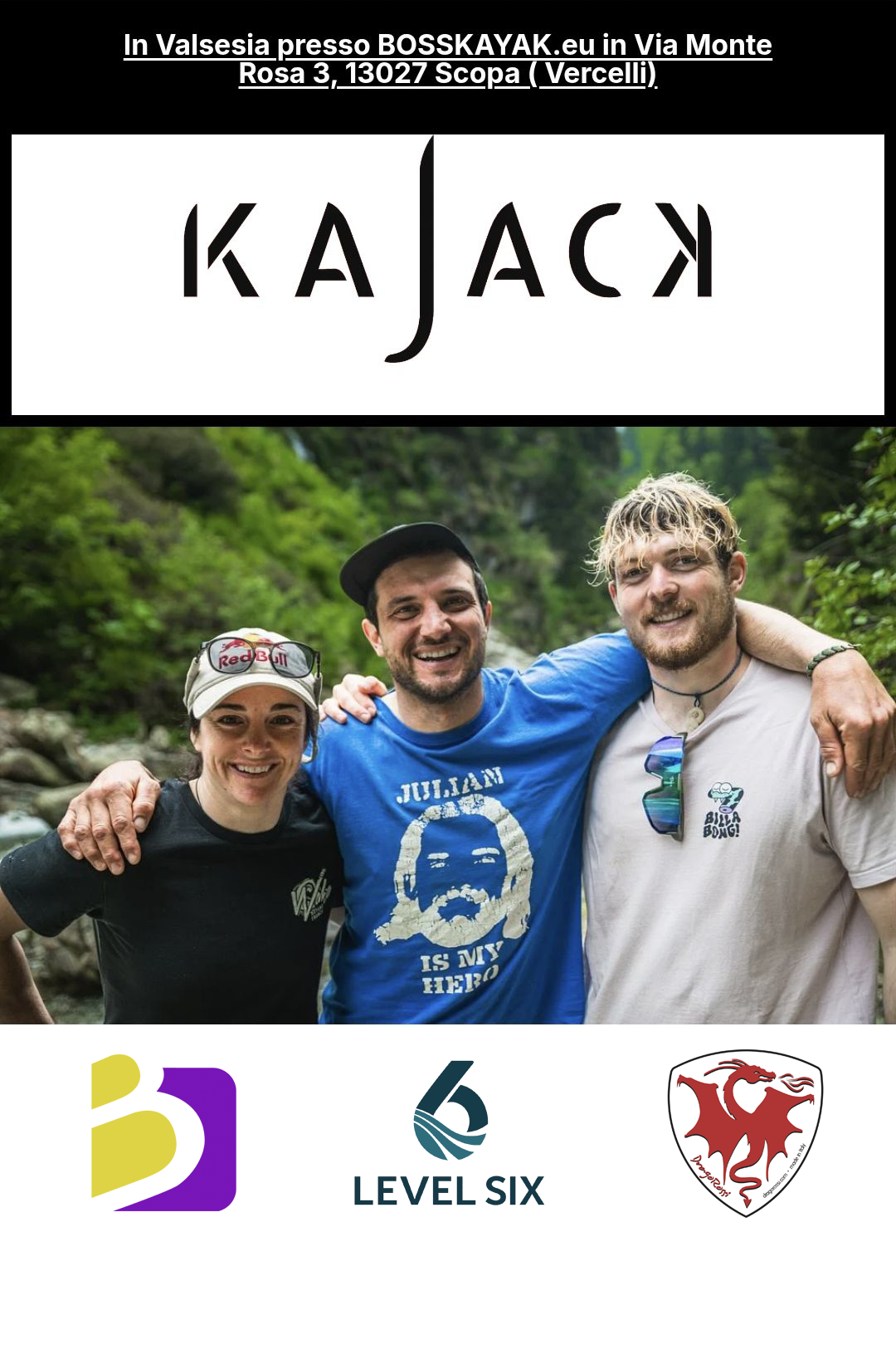 KAJACK UN ECCELLENZA ITALIANA – BOSS KAYAK