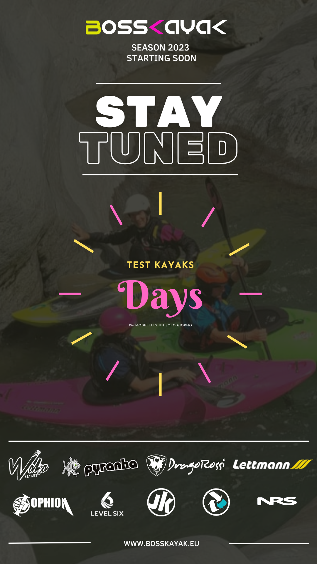 BOSSKAYAK TEST DAYS – BOSS KAYAK
